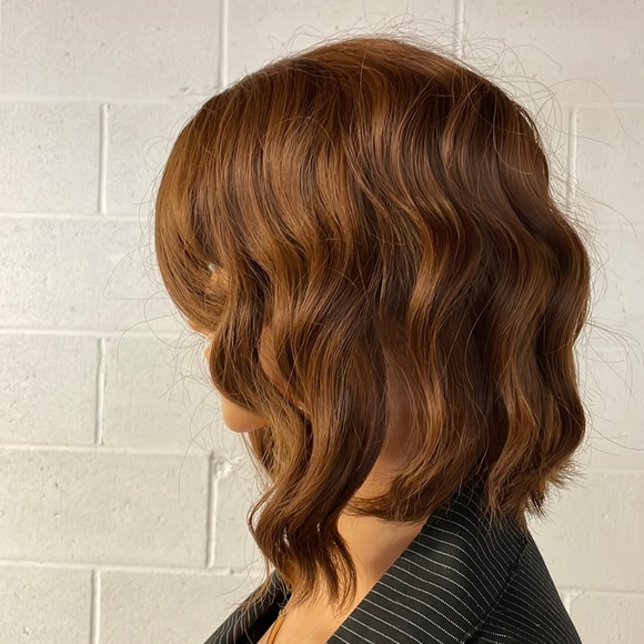 imOgen | Accessories | Nwt 2 Amber Chestnut Ginger Wig Beach Waves Bob ...